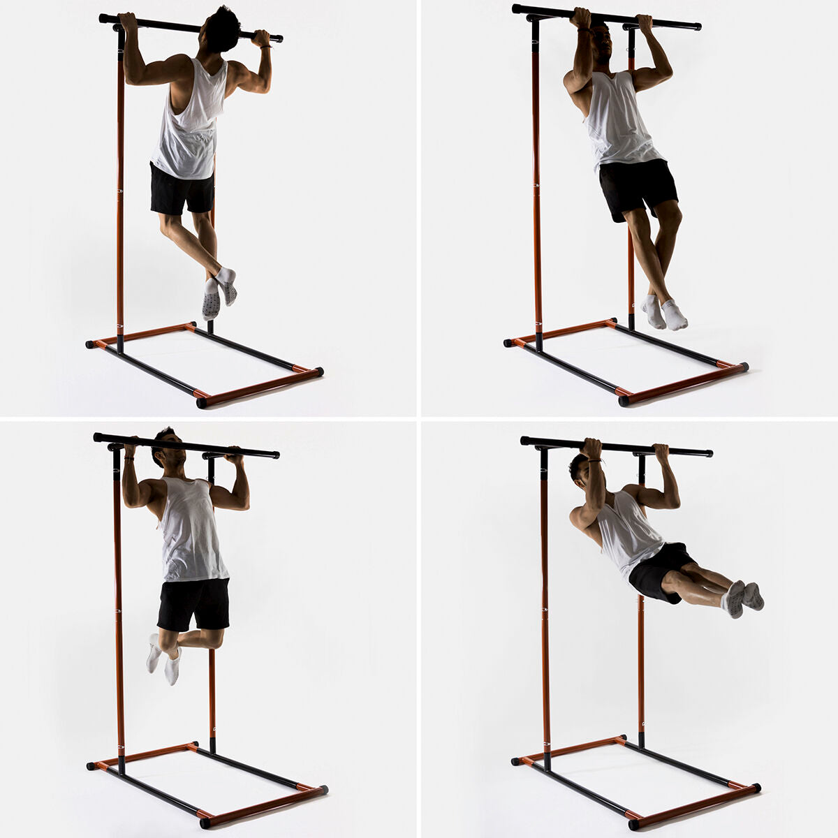 Pack Full Body Pull-Up Station with Exercise Guide and Belt with resis ...